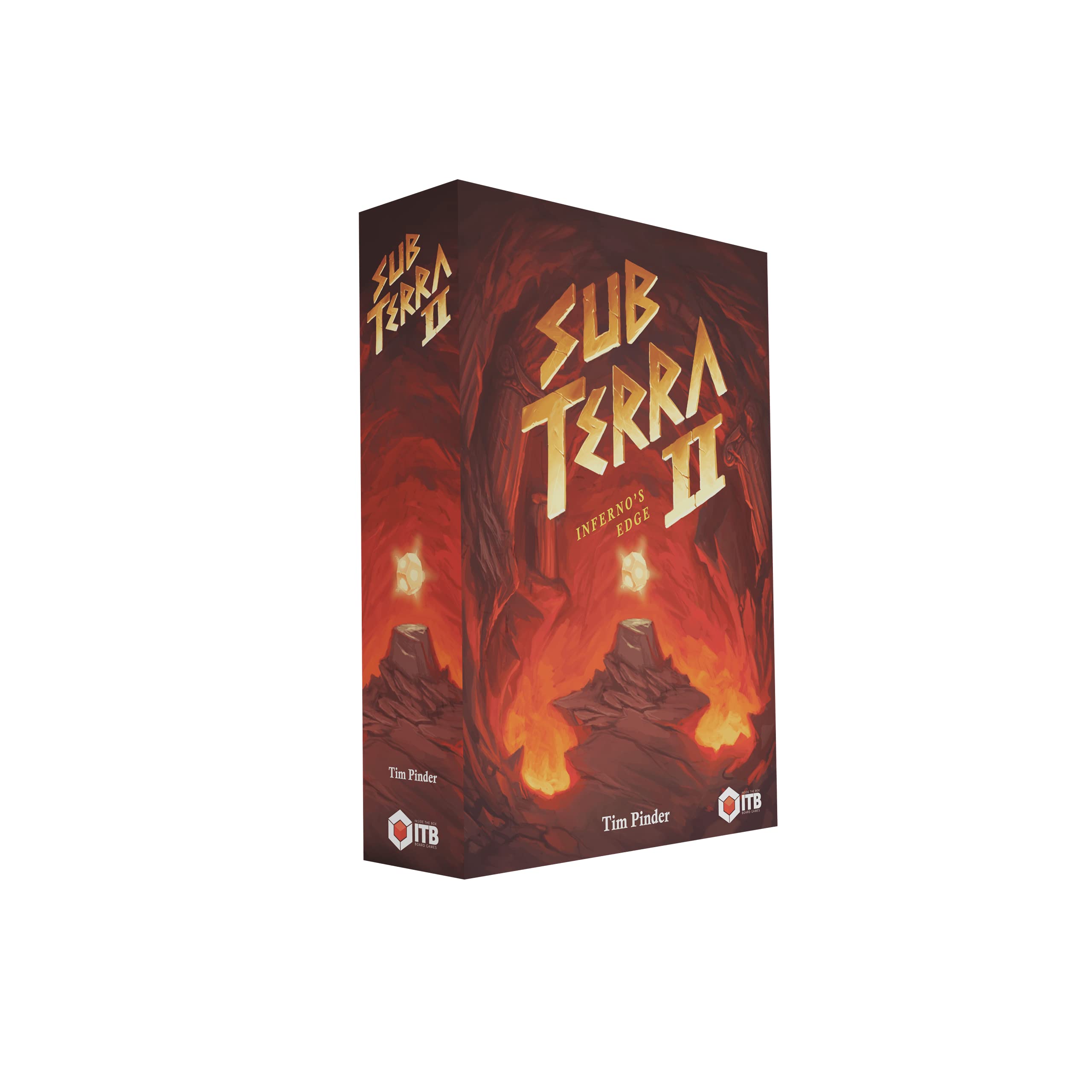 Sub Terra II: Inferno’s Edge – Board Game by Inside the Box 1-6 Player