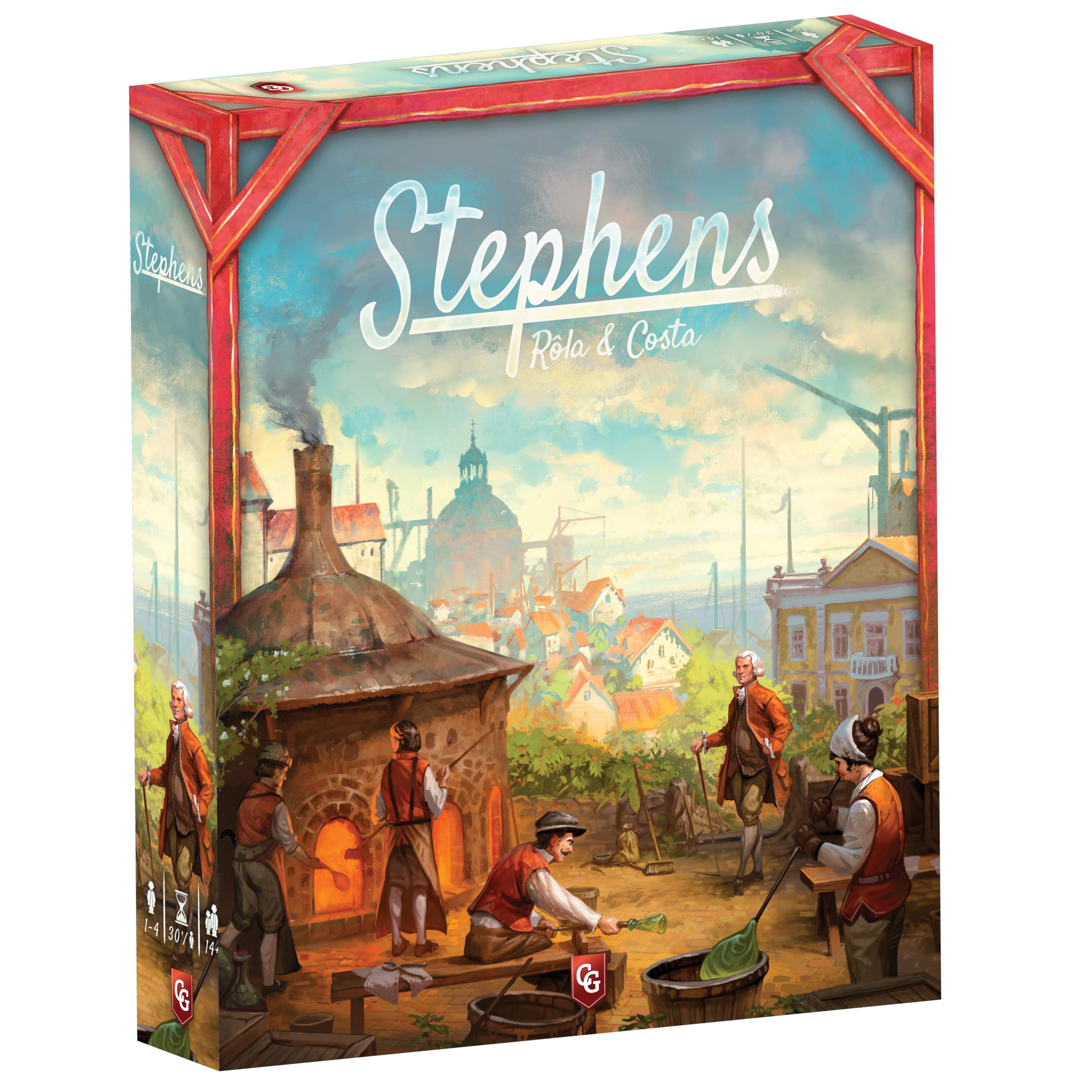 Capstone Games: Stephens - The Glassmaking Card Based Board Game, Solo