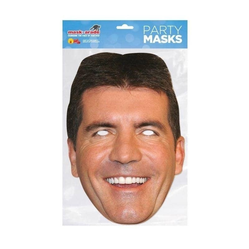 Simon Cowell Celebrity Face Mask